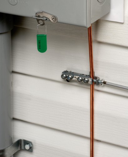 Arlington GB5-1 White Intersystem Zinc Grounding Bridge with Plastic ...