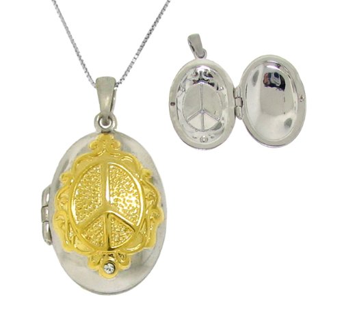 Peace Locket - FindGift.com
