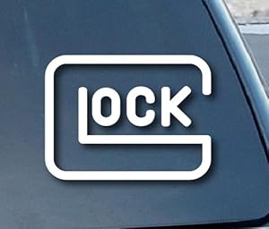 Amazon.com: Glock Firearms Car Window Vinyl Decal Sticker 6" Wide ...