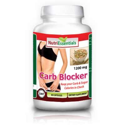 Nutri Essentials Carb Blocker Capsules, 1200 mg, 90 Count - Health ...