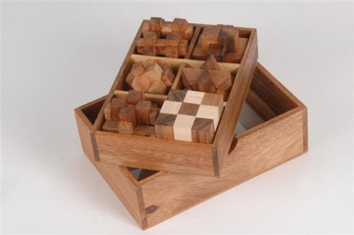 Opiniones de 6 Brain Teasers in a Wooden Box. Comprar en Amazon.es ...