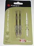 Foray Security Pen Refills – Black Ink – 2 Pack Reviews | school ...