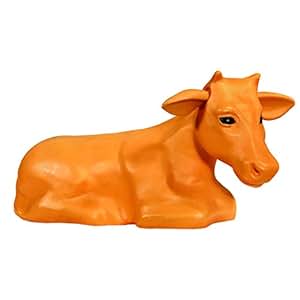 Amazon.com : Nativity Scene Cow with Light : Individual Nativity ...