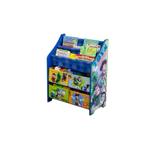 Disney Toy Story Book and Toy Organizer | Storage Racks & Chests