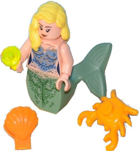 Lego Blonde Mermaid Mini Figure Pirates of the Caribbean Includes ...