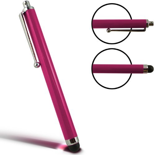 Best Choice impexo Hot Pink Capacitive Resistive Touchscreen Stylus Pen ...