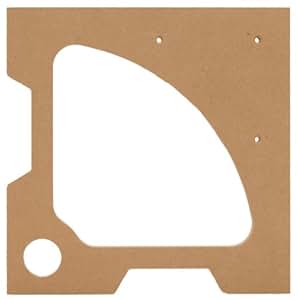 4 Section Bowl And Tray Template - Router Templates - Amazon.com