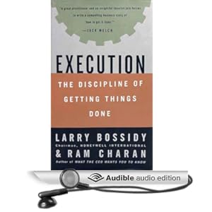 Amazon.com: Execution: The Discipline of Getting Things Done (Audible ...