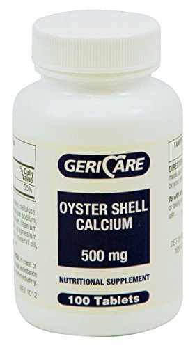 357896741013 UPC - Oyster Shell Calcium 500mg 100 Tablets Nutritional ...
