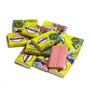 Amazon.com : Malabar Bubble Gum (20 pieces) : Chewing Gum : Grocery ...