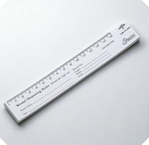 Amazon.com: Medline Wound Measuring Paper Ruler MSCEDURULER: Health ...
