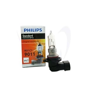 Amazon.com: 2 x PHILIPS 9011/HIR1 C1 X 1 BULB 65W STOCK COLOR HEADLIGHT ...