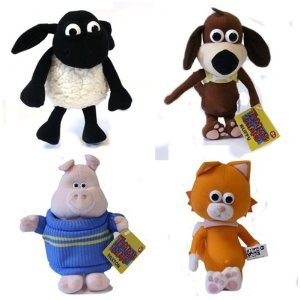 Amazon.com: Timmy Time - Timmy, Mittens, Paxton & Ruffy 7" Plush ...