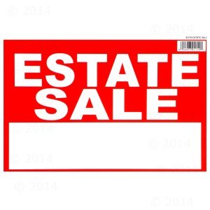 Estate Sale Signs Printable