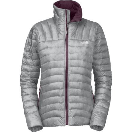 The North Face Thunder Micro Down Jacket – Womens Metallic Silver M ...