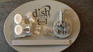 Amazon.com: Dishnetwork Dish 500 Plus with New Lnb for Sat 110,119.118 ...