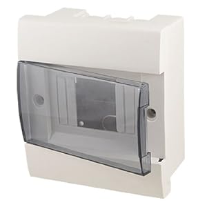 Plastic Miniature Circuit Breaker Housing Cover Case White - - Amazon.com