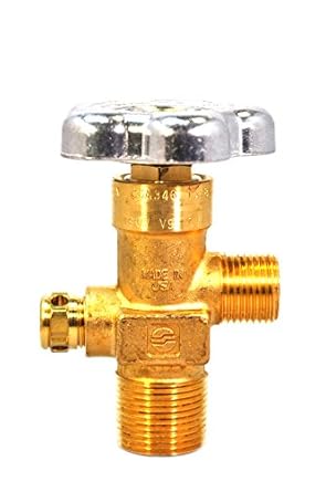 New Sherwood Global Brass Valve CGA 346 Style Cylinder Valves 4000 PSI ...