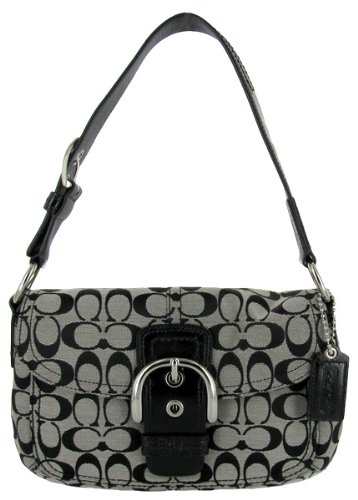 Cheap COACH F15668 Canvas Purse Logo Handbag Tote Shoulder Bag ...