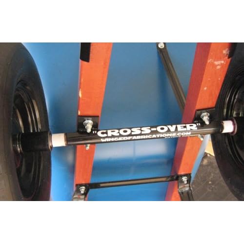 Amazon.com: Dual Wheel Wheelbarrow Axle, 5/8" "Cross-Over" Replacment ...