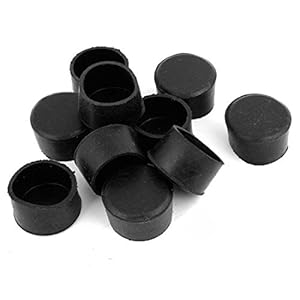 Amazon.com: Rubber Round Tube Inserts End Blanking Caps 44mm Dia 10 Pcs ...