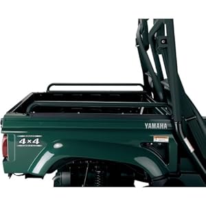 Amazon.com: Moose Racing Bed Rails Black Yamaha Rhino 450 660 700 04-09 ...