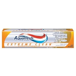 Amazon.com: Aquafresh Extreme Clean Whitening Action Toothpaste, Mint ...
