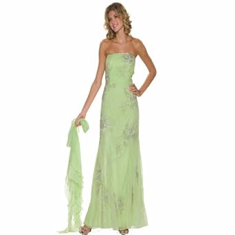 >>Where to get : Formal Evening Gown. Lime Strapless Dress for Prom ...