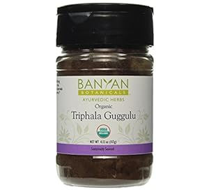 Amazon.com: Banyan Botanicals Triphala Guggulu Powder - Certified ...