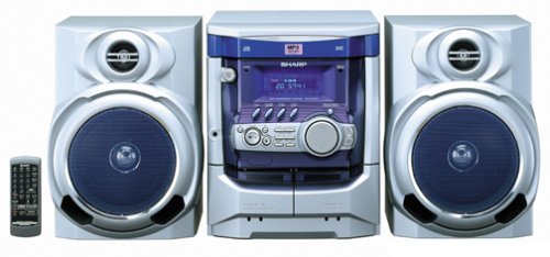 Black Friday Sharp CD-XP700 100-Watt Compact Stereo System