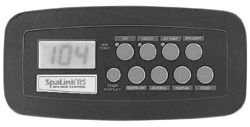 Onlinepoolshop.com : Zodiac 7891 8 Function Black SpaLink Remote ...