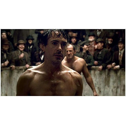 Sweaty and Shirtless Sherlock Holmes Robert Downey Jr. Fight - Import ...