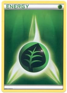 Amazon.com: Holo-Foil Grass Energy Pokemon Card (Black & White Series ...