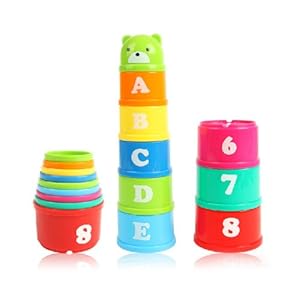 Stacking cups | Discovery toys, Baby toddler toys, Toddler toys