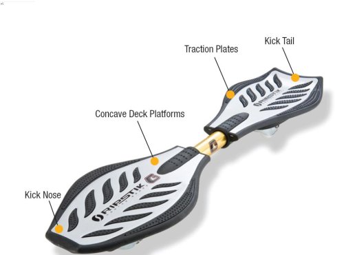 RipStik "G" Caster Board (Black) | Skateboards