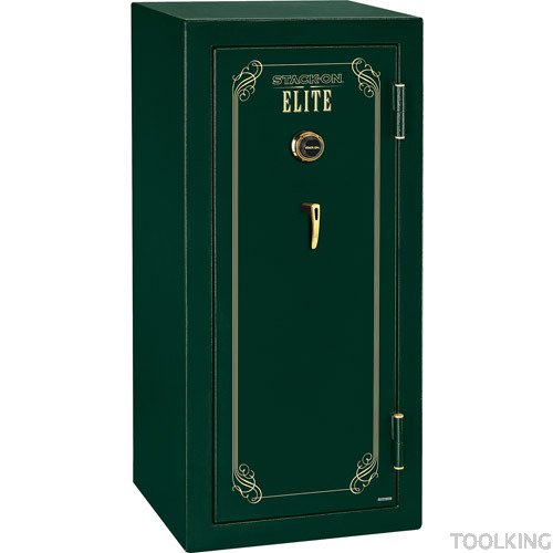 Stack-On GSX-524-55 Elite Safe in Green with Combination Lock, 24-Gun ...