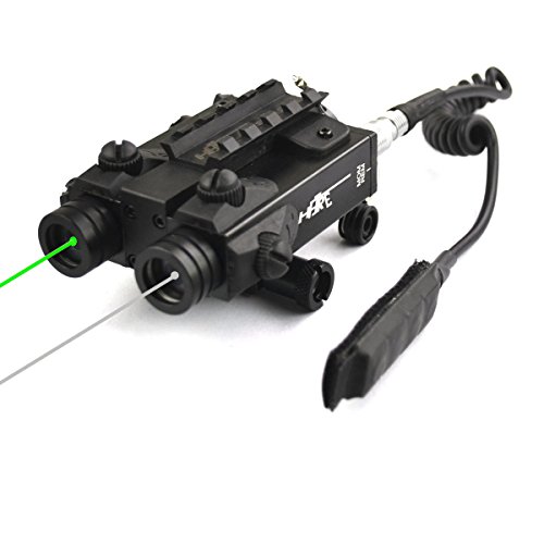 Buy Hawks Tech Infrared Green Laser for s Picatinny Rail Dual ing Laser ...