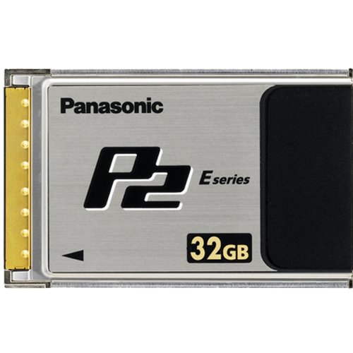 Panasonic E-Series P2 Memory Card AJ-P2E032XG - Flash memory card - 32 ...