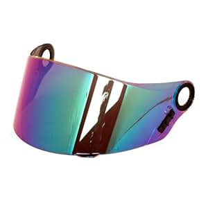 Amazon.com: BILT Techno Full-Face Helmet Faceshield - Iridium: Automotive