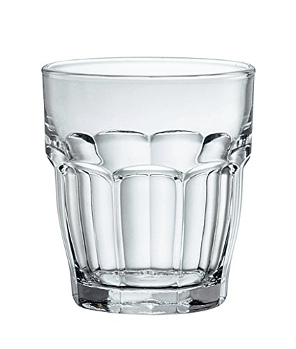 Bormioli Rocco Rock Bar Breakfast Glasses (Set of 6), 9.75 oz, - Want ...