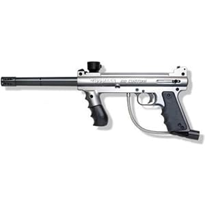 Amazon.com : Tippmann 98 Custom Paintball Marker, Silver Gun Finish ...