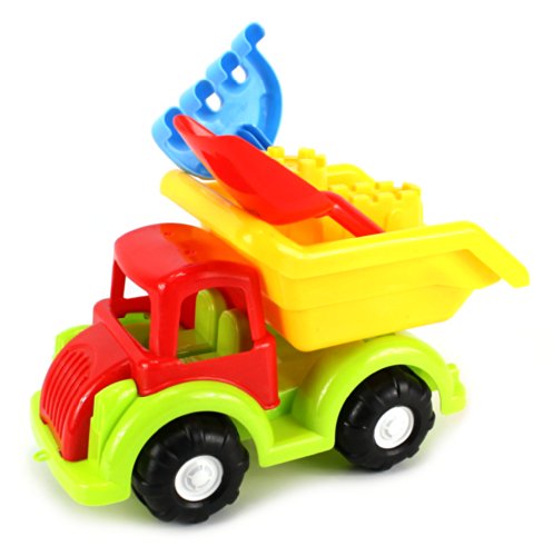 Fun Classic Dump Truck Children's Kid's Toy Beach/Sandbox Truck Playset ...