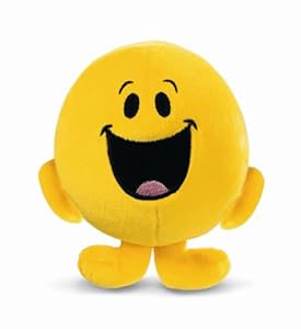Amazon.com: Mr. Happy Mini Plush 4" Figure - Mr. Men Little Miss Series ...
