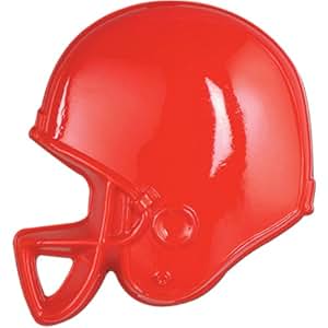 Amazon.com: Plastic Football Helmets (asstd colors) Party Accessory (1 ...