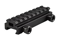 UTAC AR Ar15 M4 Flat Top Compact 1/2 Inch Riser Mount Picatinny-Weaver ...