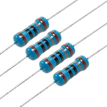 Through Hole Metal Film Resistors 180 Ohm 1/2W 1% 500 Pcs: Single ...