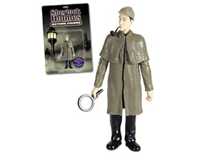 Amazon.com: Accoutrements Sherlock Holmes Action Figure: Toys & Games