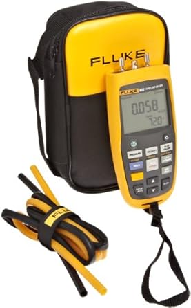 Fluke 922 Airflow Micromanometer with Bright Backlit Display, +/- 0.6 ...