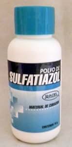 Amazon.com: Polvo De Sulfatiazol Powder to Aid Minor Cuts 10g Bottle ...