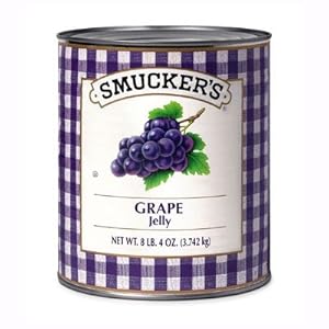 Amazon.com : Smucker Concord Grape Jelly 6 #10 Cans (105 Ounce Cans ...